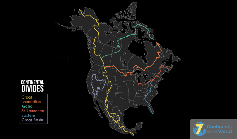 What Is The Continental Divide? | The 7 Continents of the World